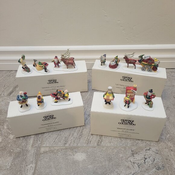 Department 56 | Holiday | Vintage Dept 56 Heritage Village Collection 4 ...